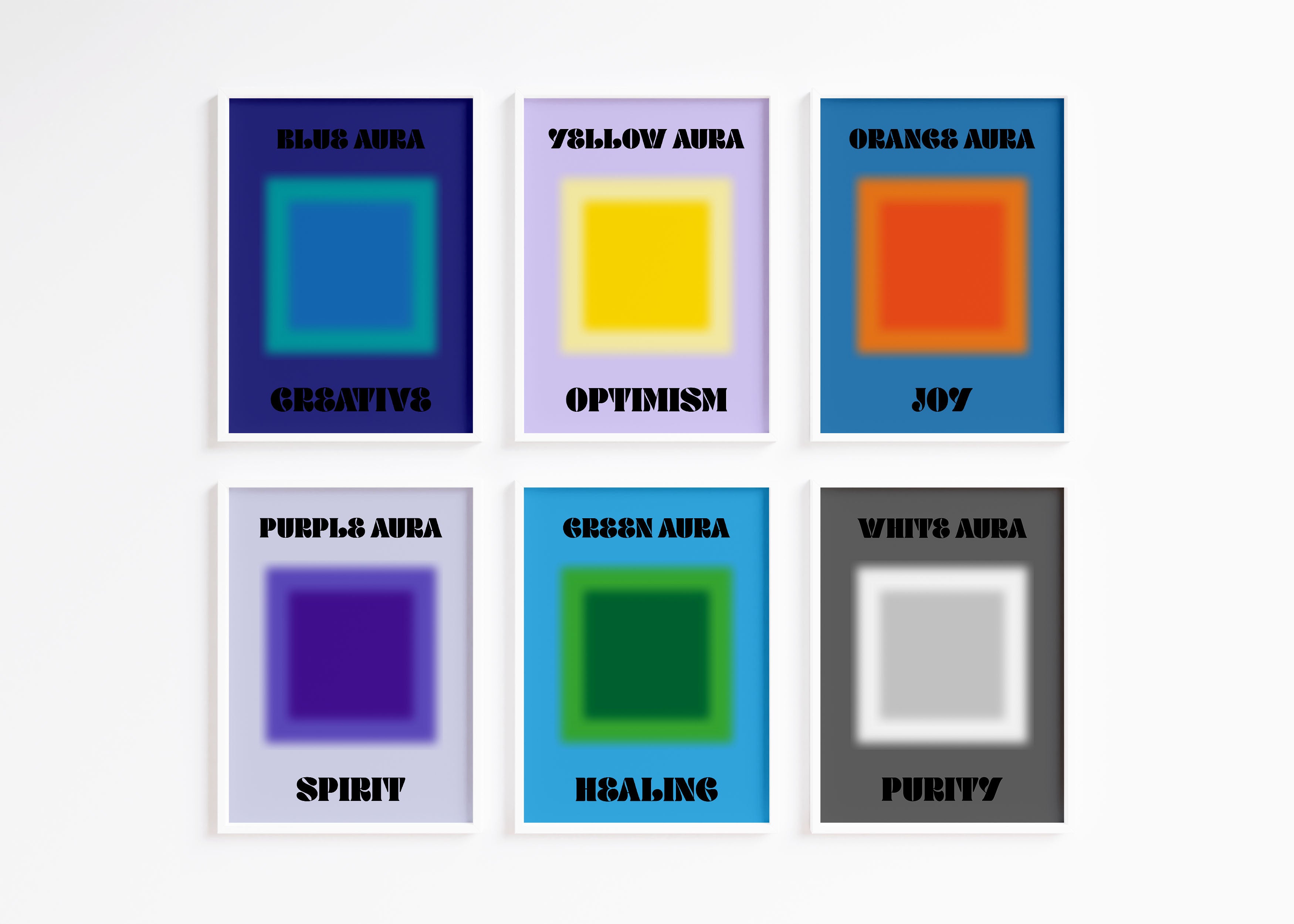 Aura Art Print Collection – Milkshakeliving